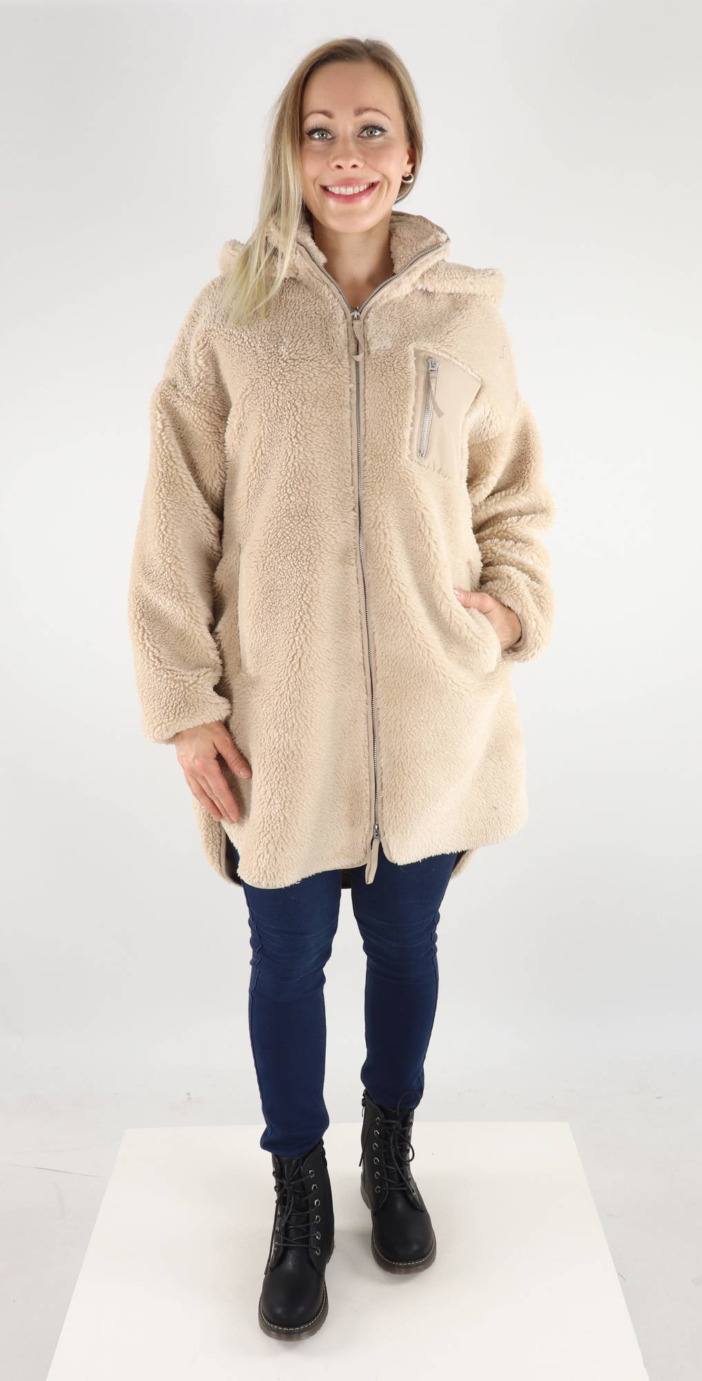 Only dam Jacka Sascha sherpa cuban sand - Stiletto.fi webbutik